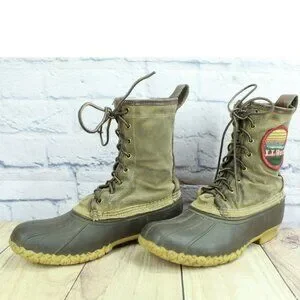 L.L. Bean | Shoes | Ll Bean Katahdin Brown Waxed Canvas Unlined Limited ...